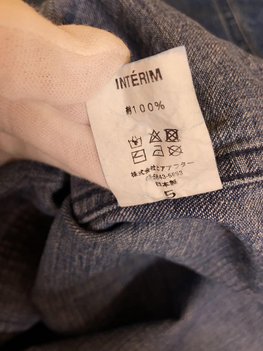 INTERIM◇Gジャン/5/コットン/BLU/無地/30s USMC UTILITY INTERIM◇Gジャン/5/コットン/BLU/無地/30s USMC UTILITY