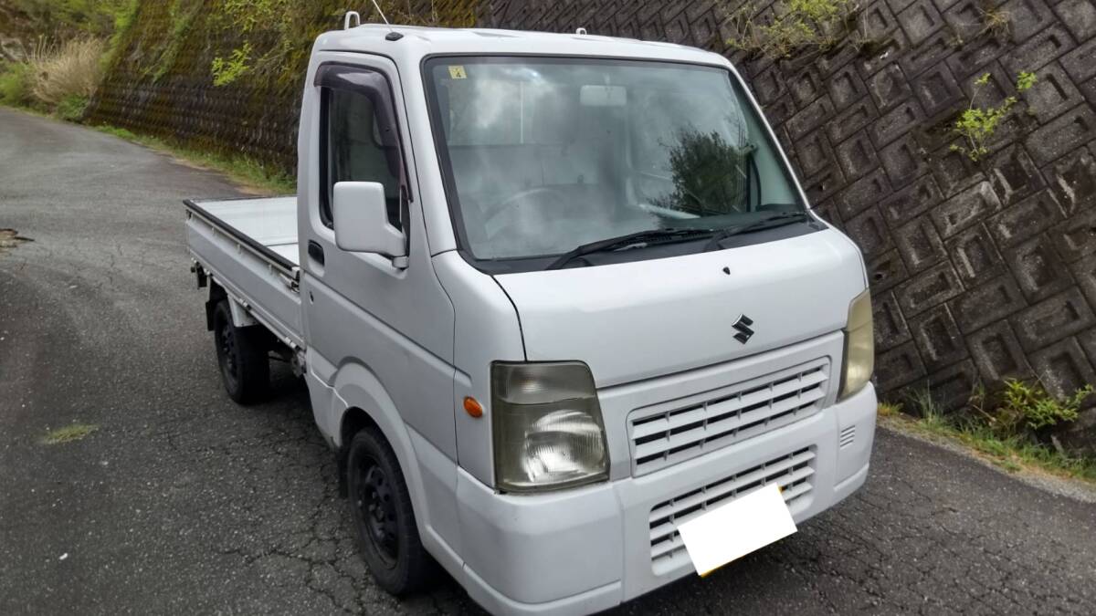 キャリイ トラック DA65T 5MT 4WD AC PS エンジン載せ替え 車検R7年4月 乗って帰れます(中古)のヤフオク落札情報