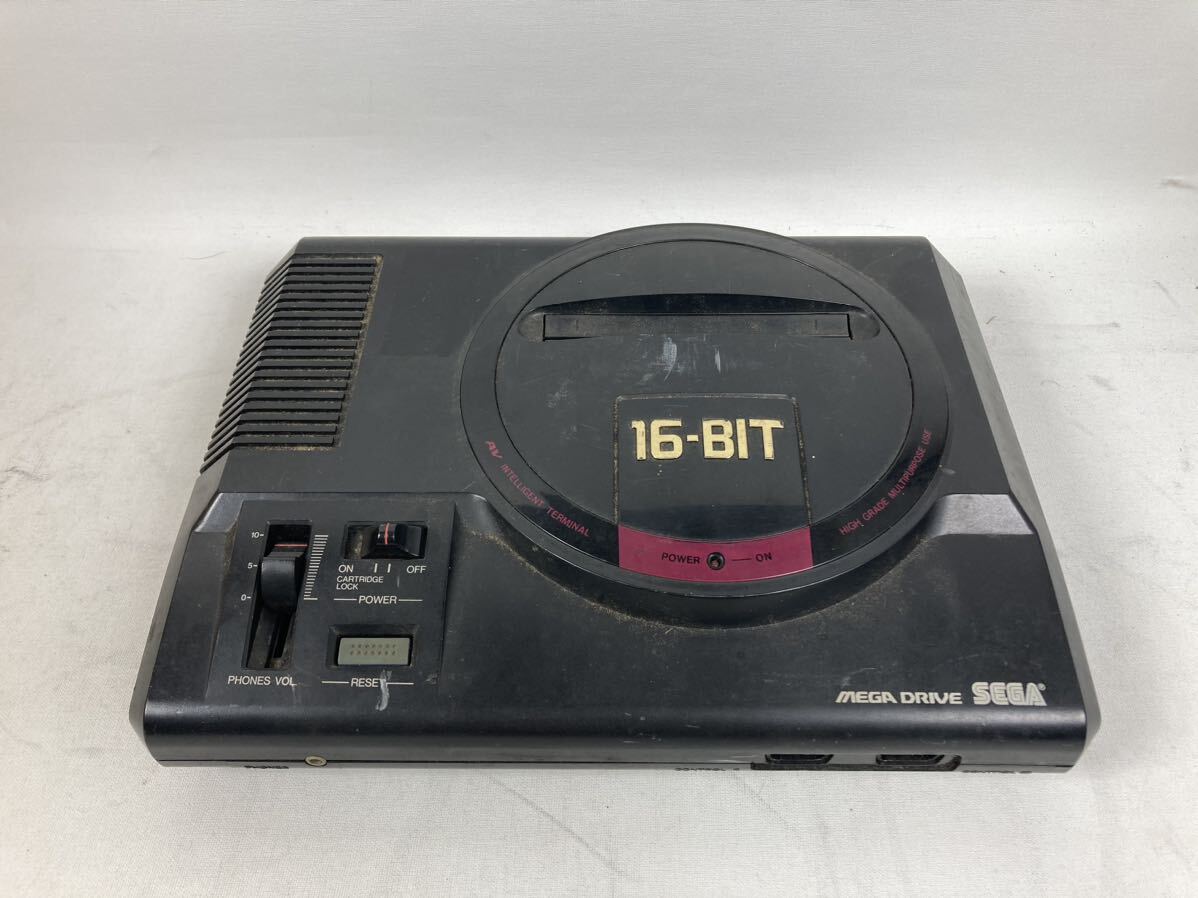 SEGA メガドライブ 本体 ジャンクセガ MEGADRIVE 16-BIT(本体、アクセサリー)｜売買されたオークション情報、yahooの商品情報をアーカイブ公開 - オークファン ...