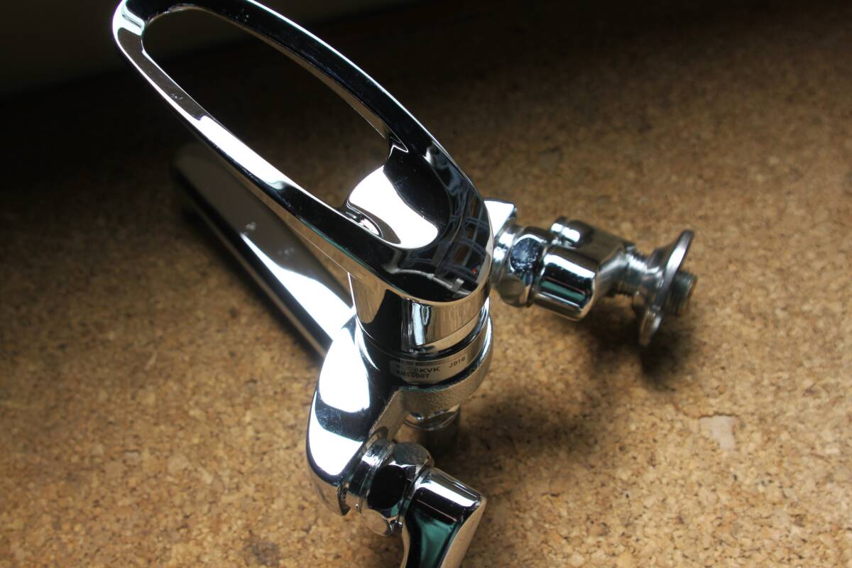 Yahoo!オークション - 610】KVK KM5000T 壁付シングルレバー シングル...