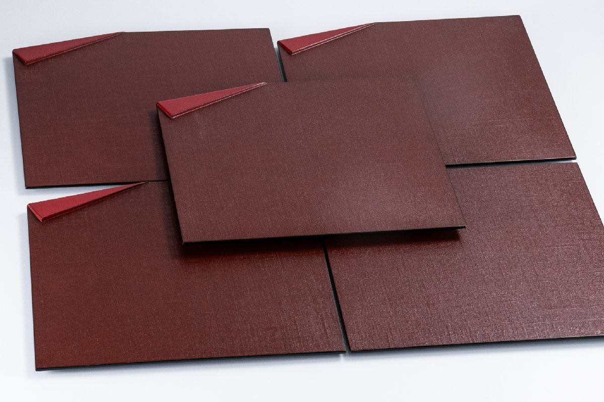 Yahoo!オークション - 【うつわ】 平安象彦 吸物膳 折敷 5客 共箱 E381...