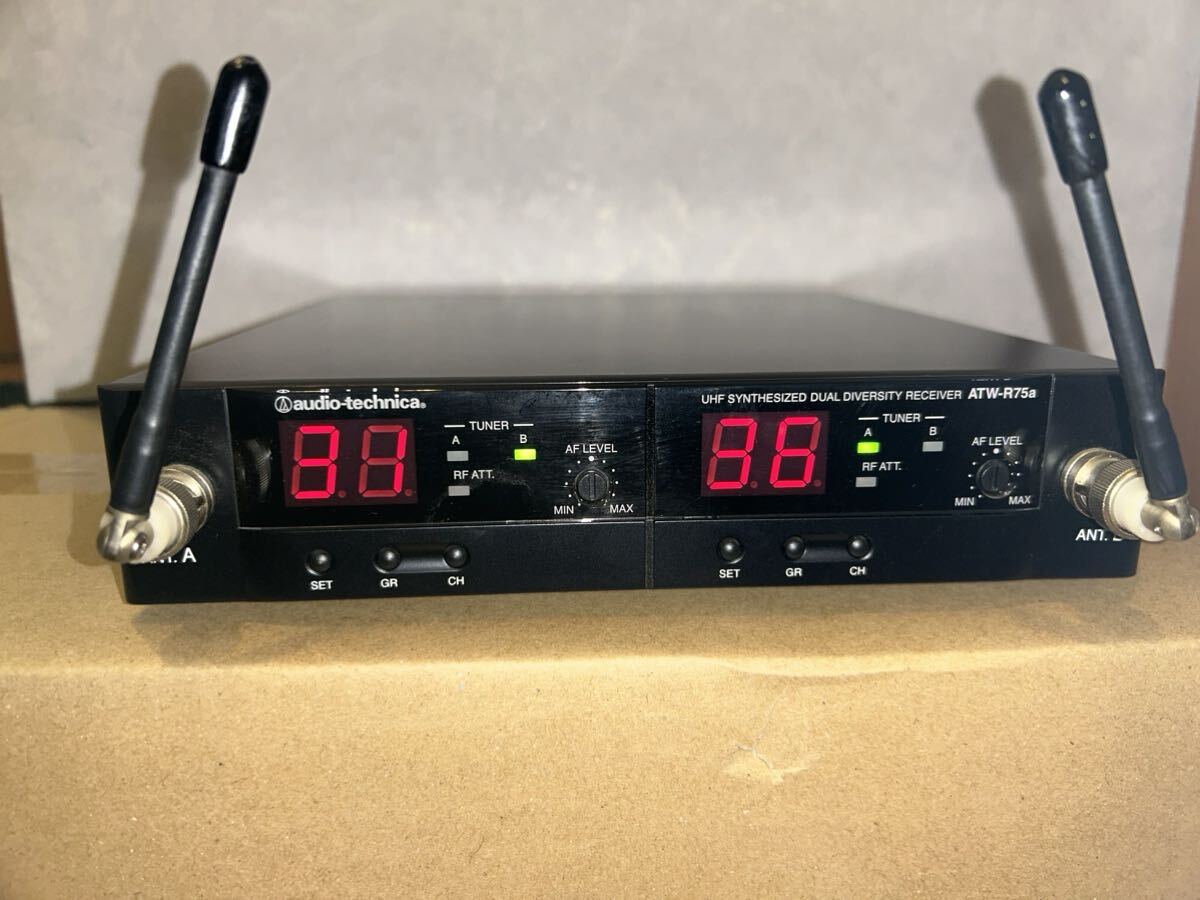 Yahoo!オークション - UHFワイヤレスレシーバーATW-R75a 中古品