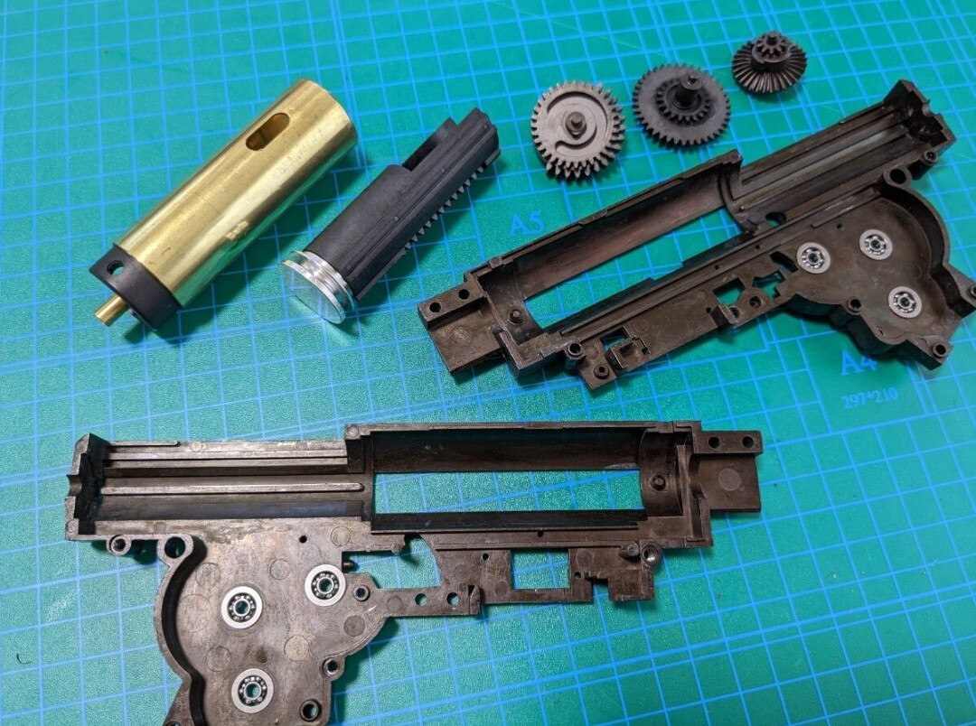 Yahoo!オークション - KSC AK74M TEG 電動ガン カスタム