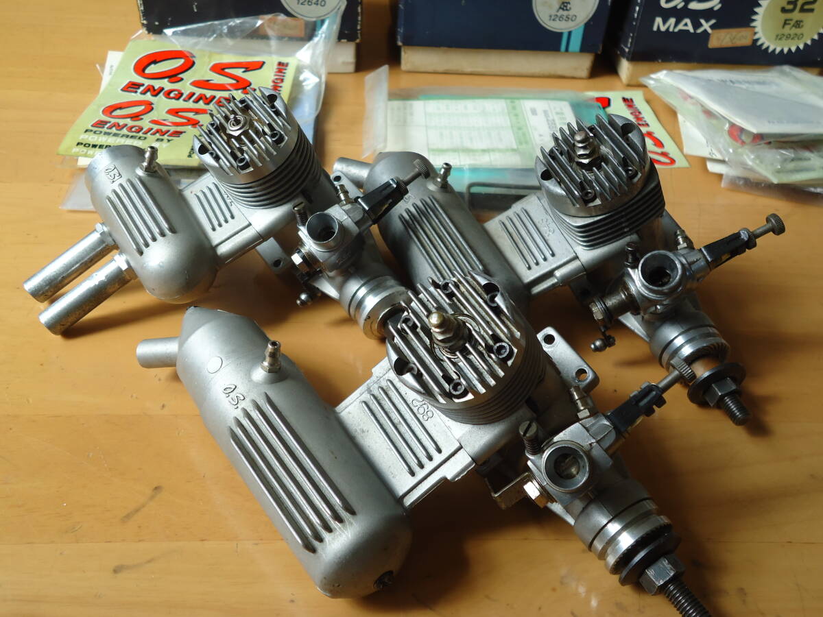 Yahoo!オークション - OS MAX 25SF 25SF ABC 32SF ABC 3個セット 中古...