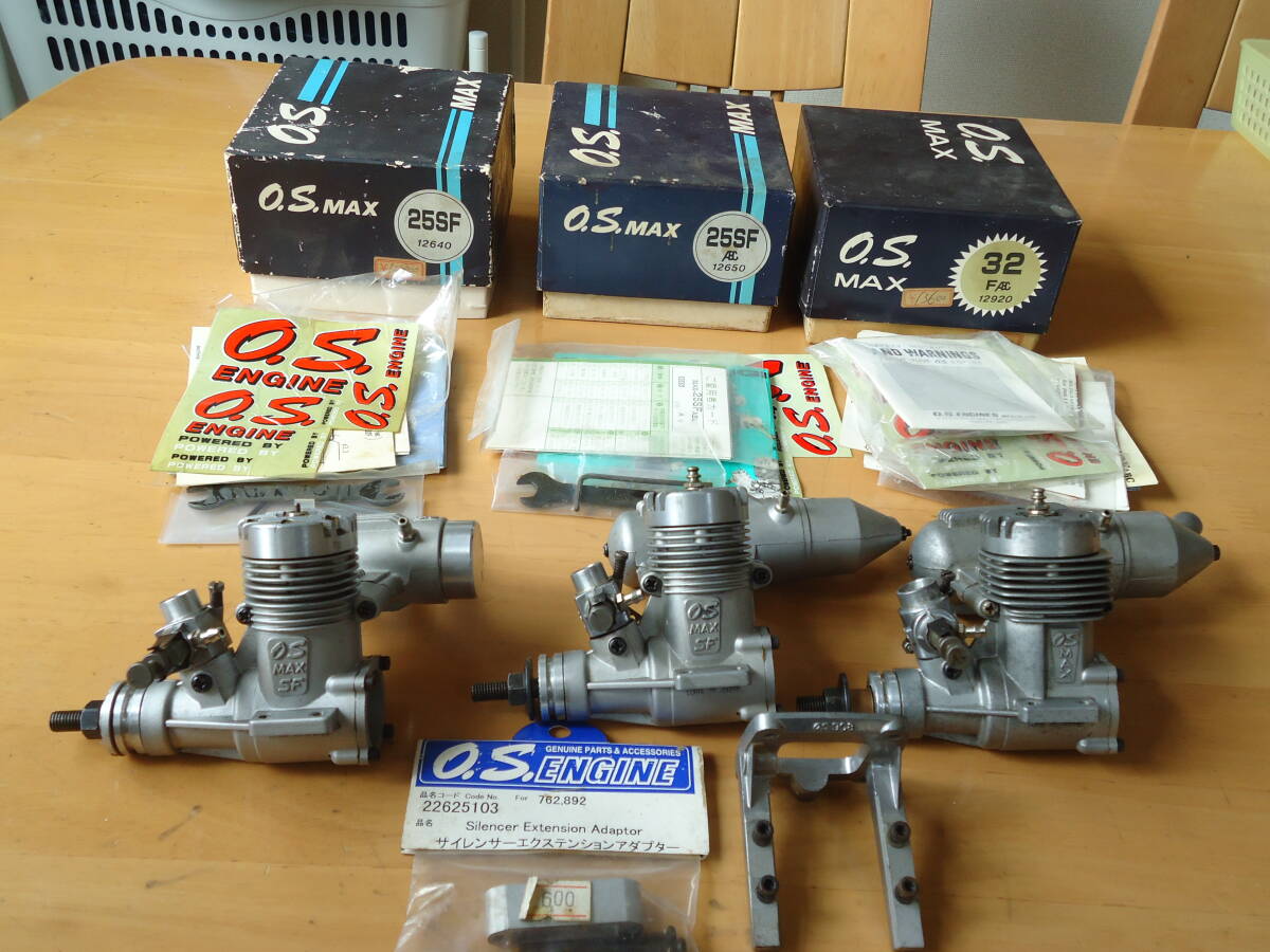 Yahoo!オークション - OS MAX 25SF 25SF ABC 32SF ABC 3個セット 中古...