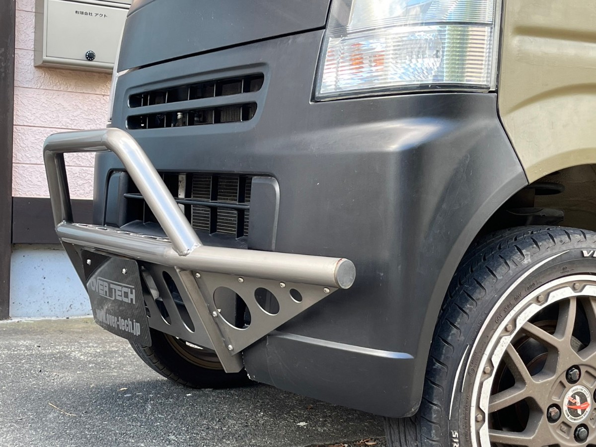 Yahoo!オークション - DA64エブリィ用 ブッシュガードバー新品 焼き付...