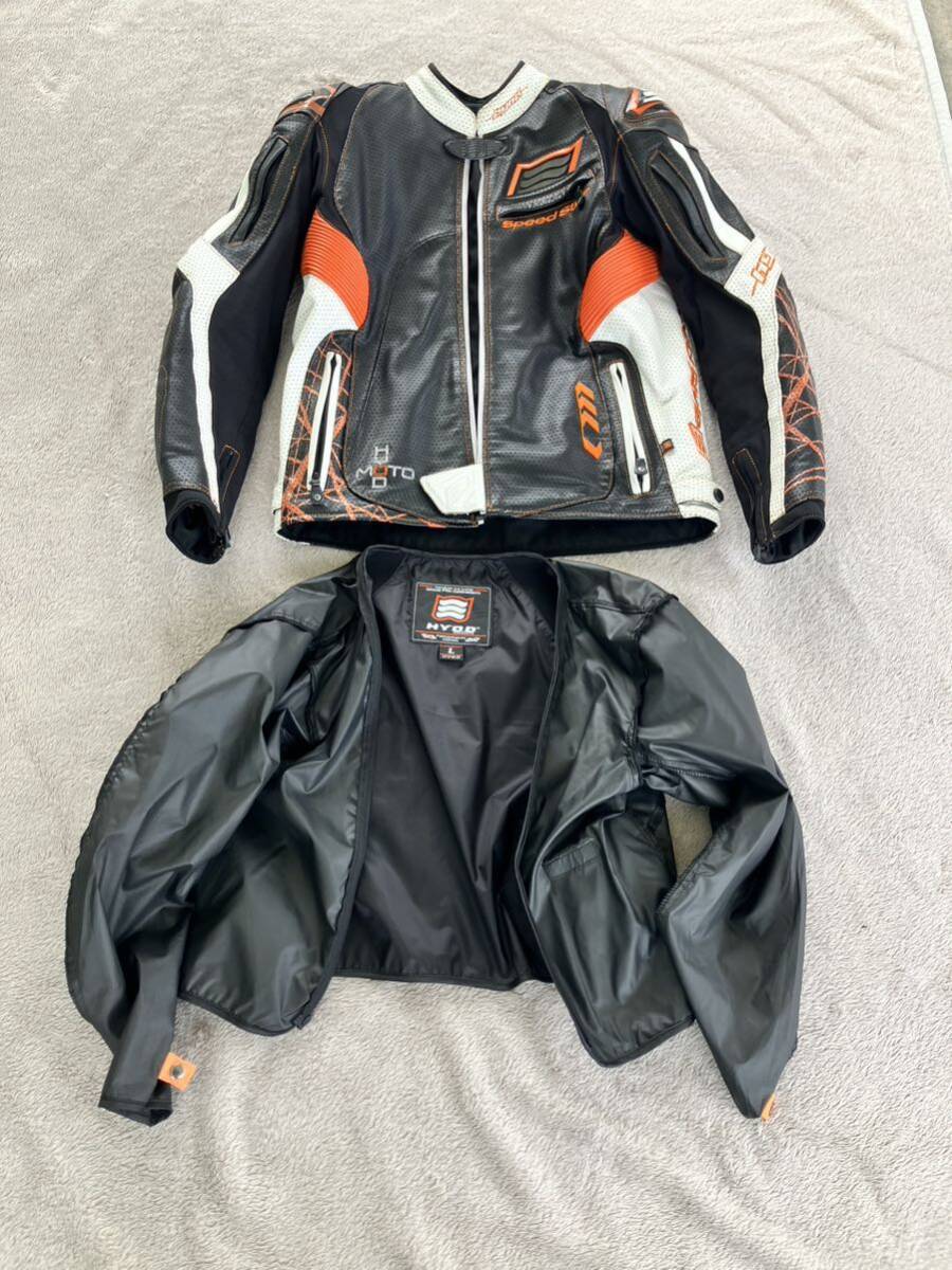 Yahoo!オークション - HYOD レザー ジャケット パンツ 上下セット おま...