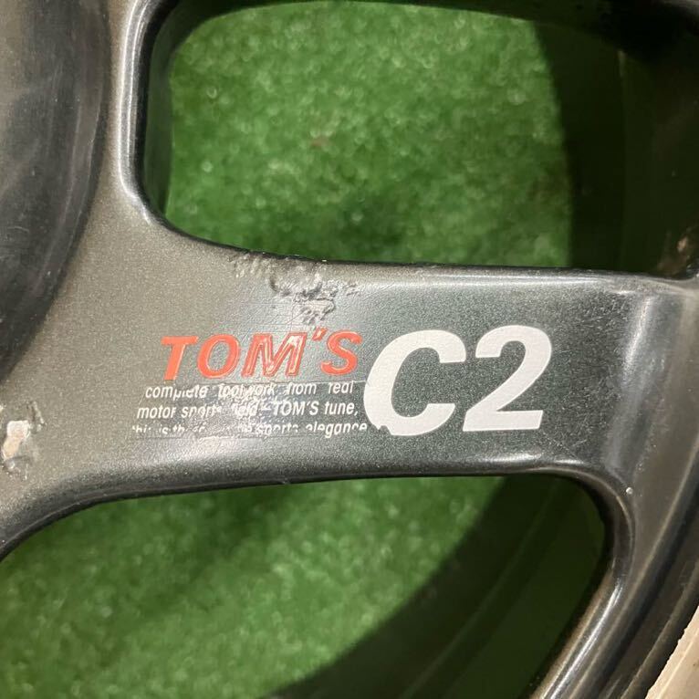 Yahoo!オークション - TOM's C2 14インチ当時品 14×6J+33/100/4Hハブ...