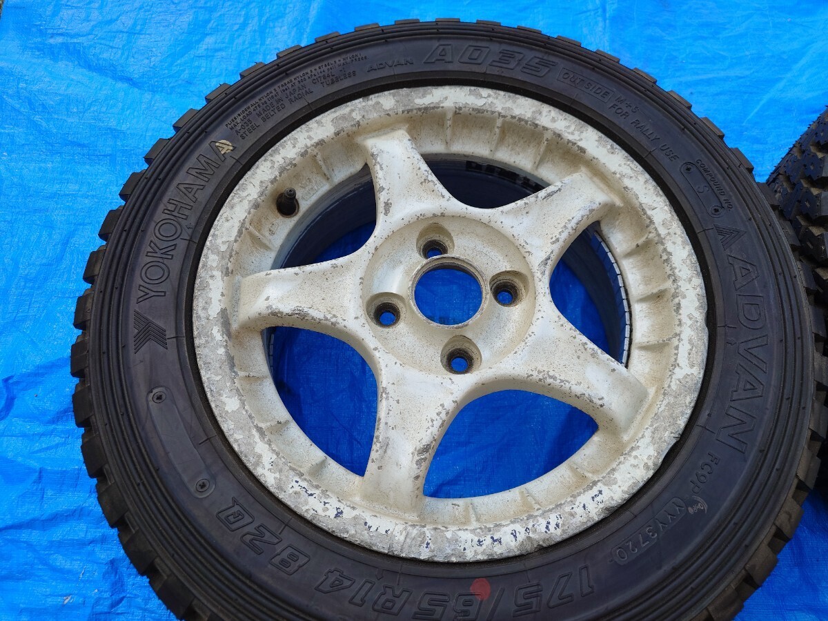 Yahoo!オークション - タイヤ新品 アドバン ラリー A035 175/65R14 14...