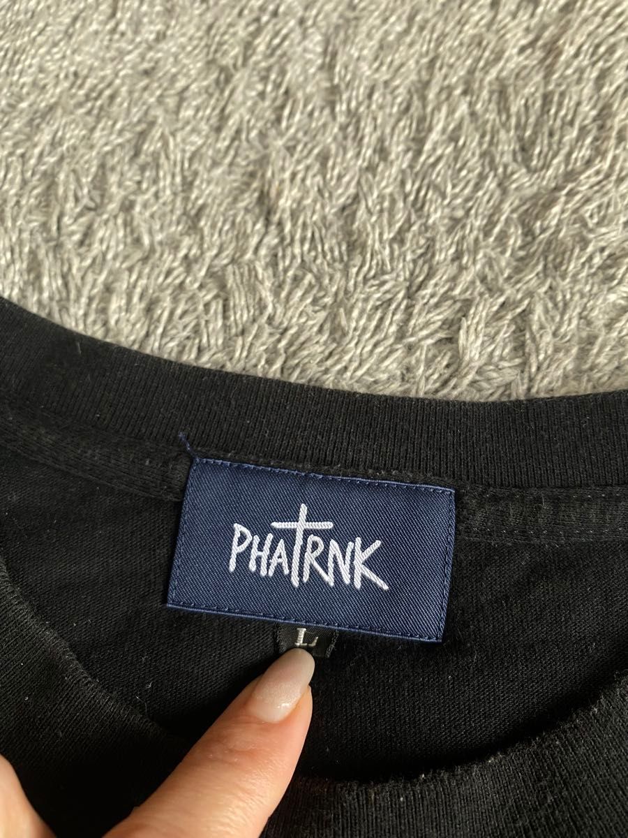ファットランク PHATRNK ロンT Tシャツ 長袖 ブラック 黒 マリア ファットランク PHATRNK ロンT Tシャツ 長袖 ブラック 黒 マリア