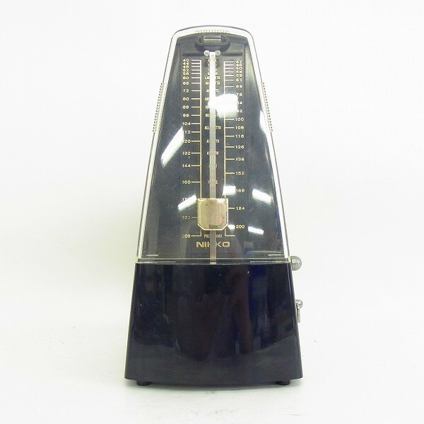 Yahoo!オークション - H009-J26-275 NIKKO ニッコー メトロノーム 現状...
