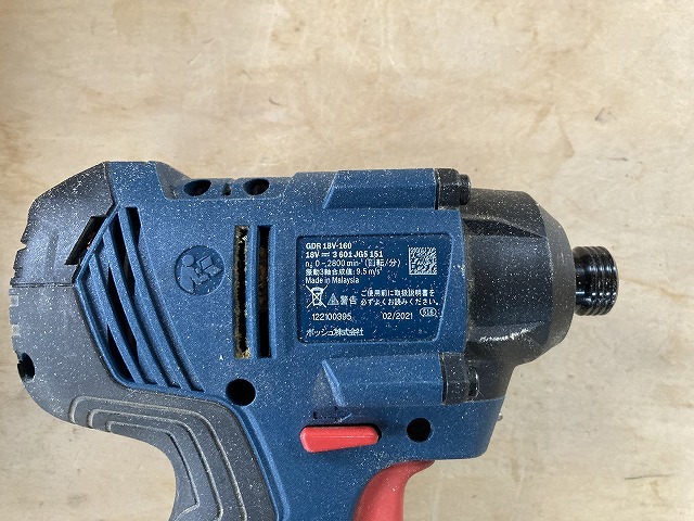 Yahoo!オークション - ボッシュ BOSCH 充電式インパクトドライバ GDR ...