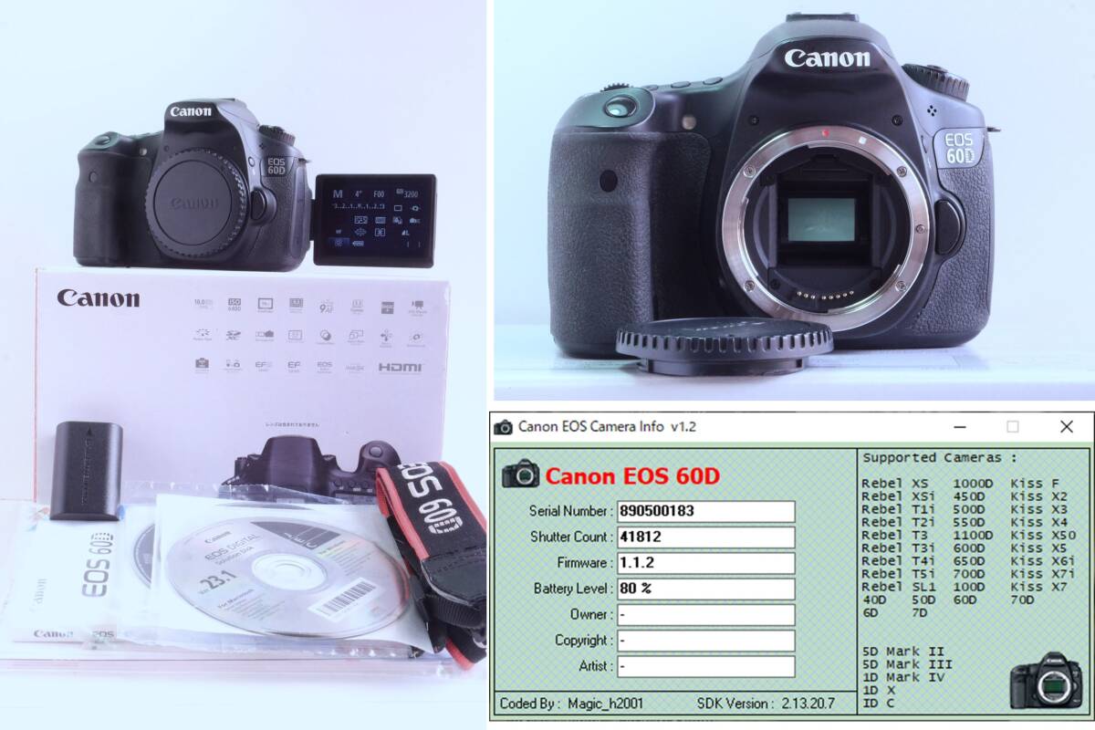 Canon EOS 60D 新改造型(部品)｜売買されたオークション情報、yahooの商品情報をアーカイブ公開 - オークファン（aucfan.com）