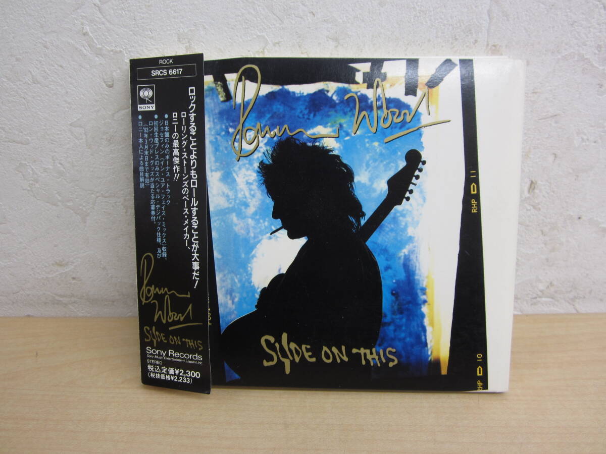 Yahoo!オークション - 55065 CD Ron Wood Slide On This SRCS 6617 紙...