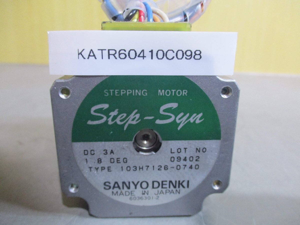Yahoo!オークション - 中古 SANYO DENKI STEPPING MOTOR 103H7126-0740...