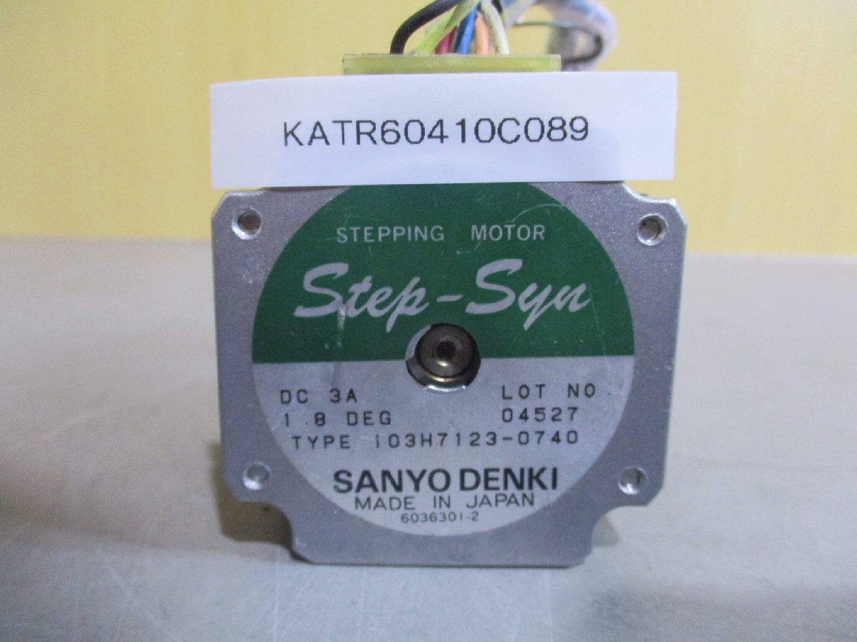Yahoo!オークション - 中古 SANYO DENKI STEPPING MOTOR 103H7123-0740...
