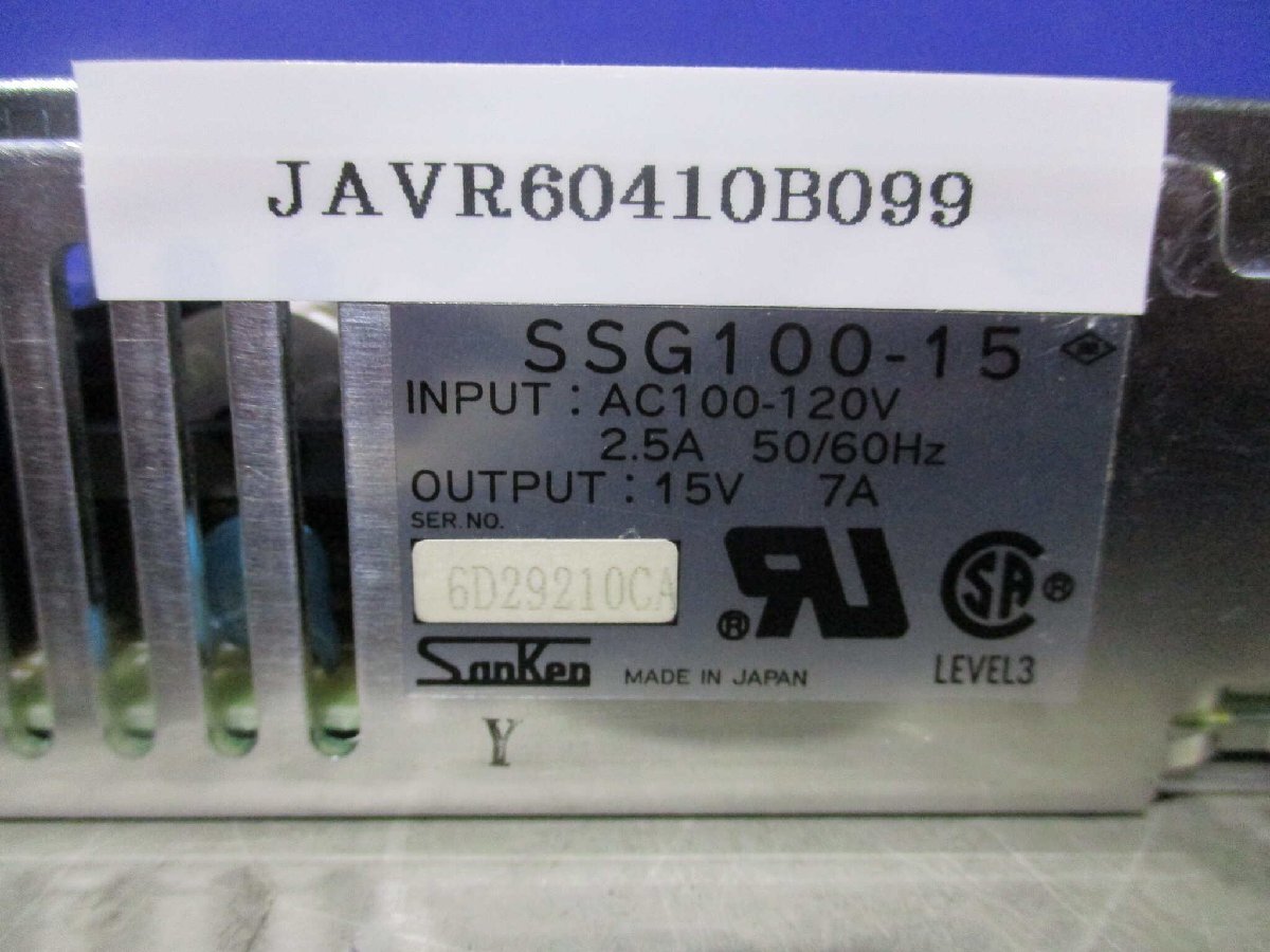 Yahoo!オークション - 中古 SANKEN SSG100-15 スイッチング電源 AC100-...