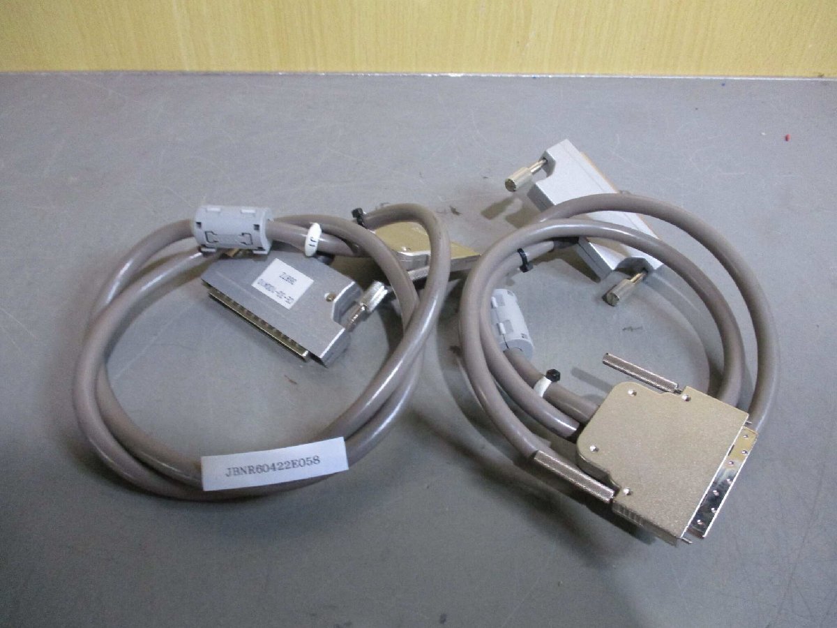 Yahoo!オークション - 中古 MELEC CE-33-100A10 3687Z 接続ケーブル 2...