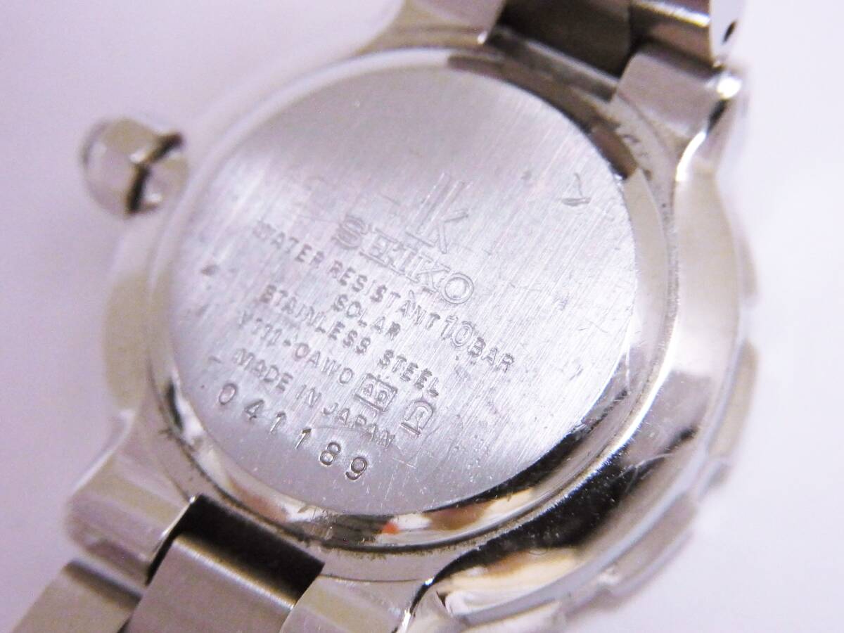 Yahoo!オークション - （21） SEIKO lk セイコー ルキア V111-0AW0 ジ...