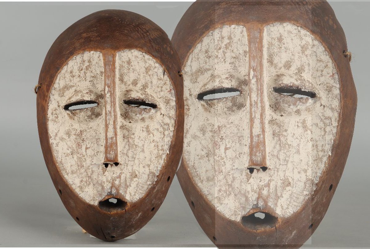 Yahoo!オークション - [URA]アフリカンアンティーク/木彫ガイール・レ...