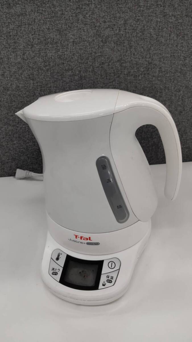Yahoo!オークション - 0604k0810 T-fal ティファール 電気ケトル KO755...