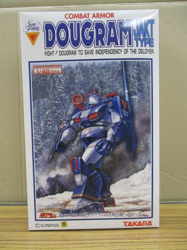 Yahoo!オークション - #w22【梱80】TAKARA タカラ 太陽の牙ダグラム 1/...