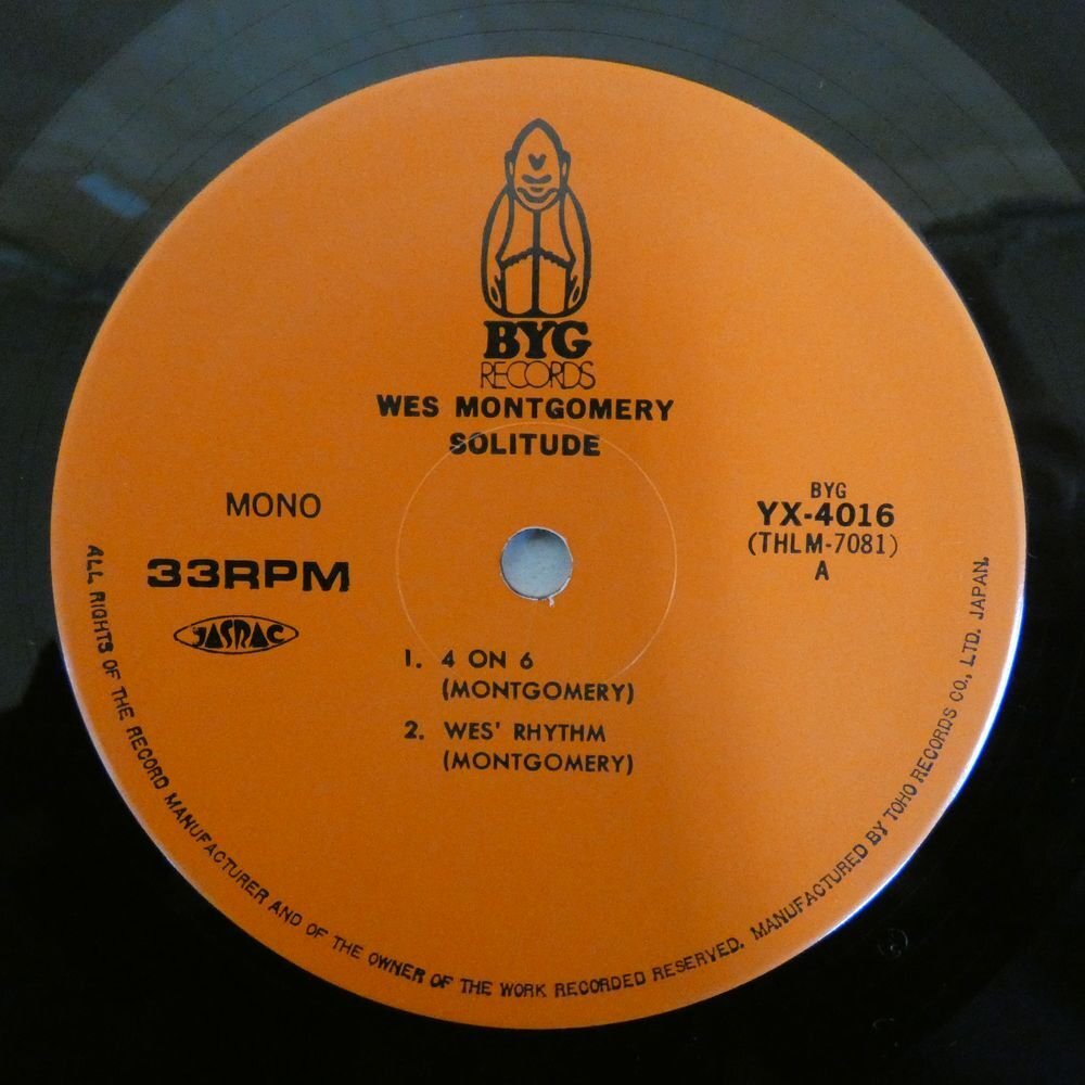 Yahoo!オークション - 47057880 【帯付/美盤/MONO/2LP/見開き】Wes Mon...