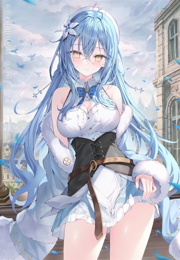 日本代購代標第一品牌【樂淘letao】－「YUKIHANA ART 3」Rin☆Yuu リン☆ユウ 雪花ラミィ Vtuber 同人誌 フルカラーイラスト集 A4 30p