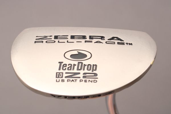 Tear Drop ZEBRA ROLL-FACE Z2 パター 34インチ 純正スチール シャフト グリップ ゴルフ ＃120 G040(パター)｜売買されたオークション情報、yahooの ...