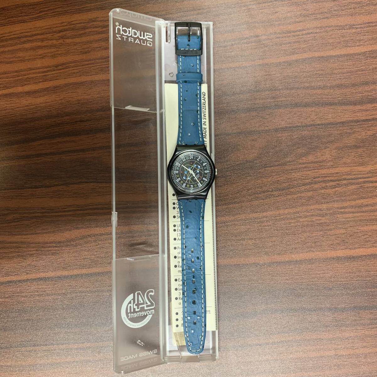 Yahoo!オークション - SWATCH スウォッチ ELLYPTING GB152 腕時計 クォ...