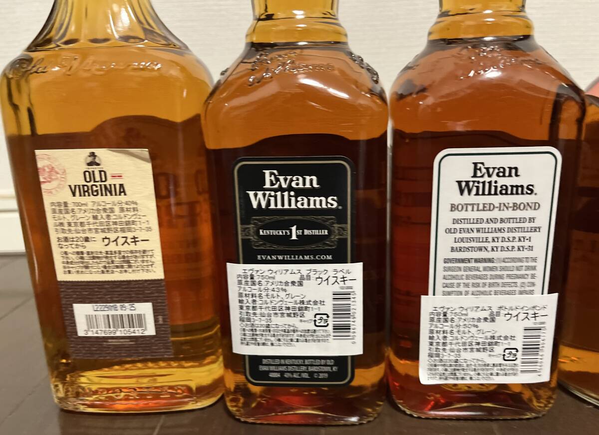 Yahoo!オークション - バーボン色々6本セット 0414