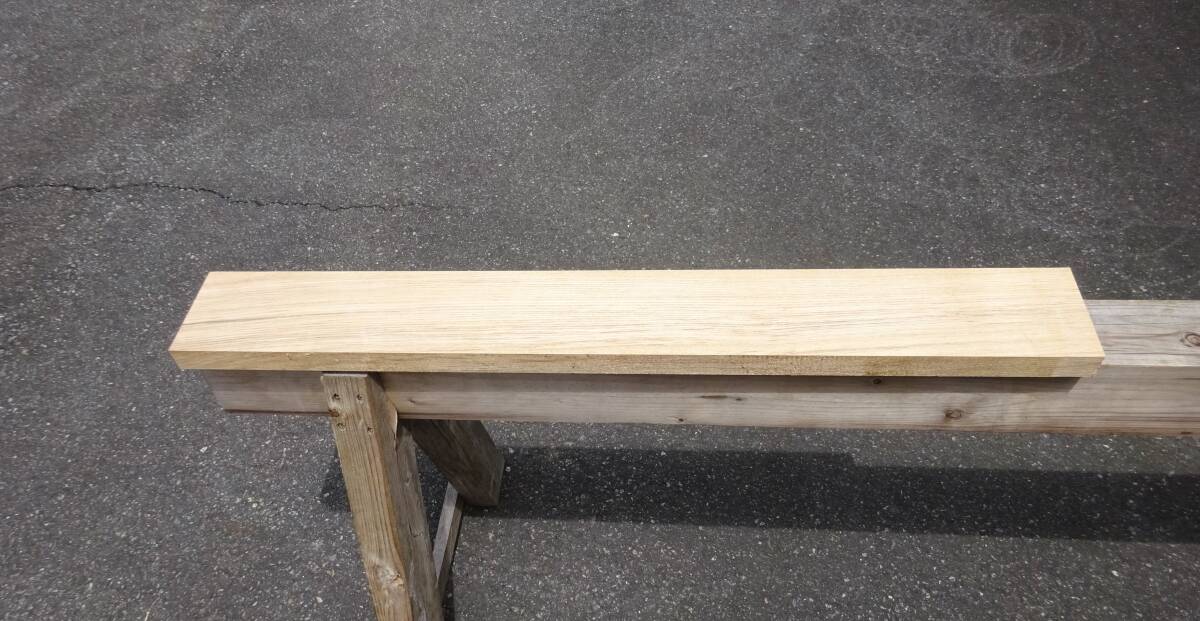 Yahoo!オークション - 栗材 クリ 角材 半柱 曽木柱 900×118×29 ブロ...