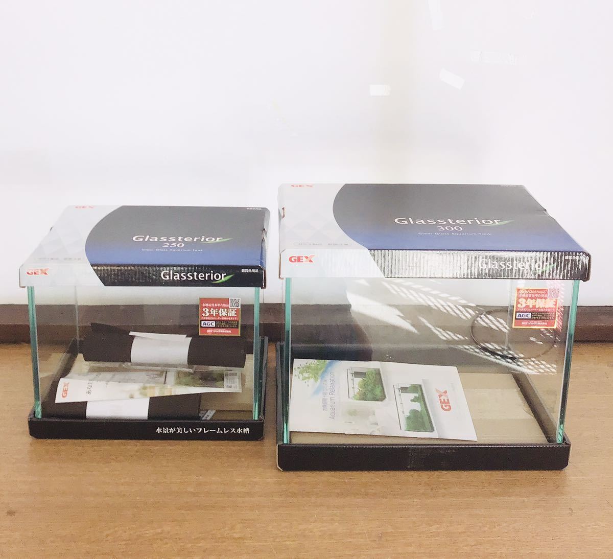 2本セット GEX グラステリア 300 と GEX グラステリア 250 ②Gkom2138 未使用 4972547021281 4972547021298(新品/送料無料)のヤフオク落札情報