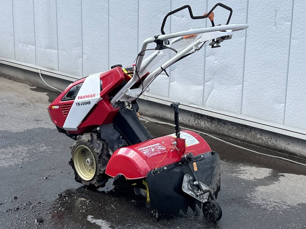 Yahoo!オークション - 八戸発 YANMAR ヤンマー 耕運機 YK450MR リコイ...
