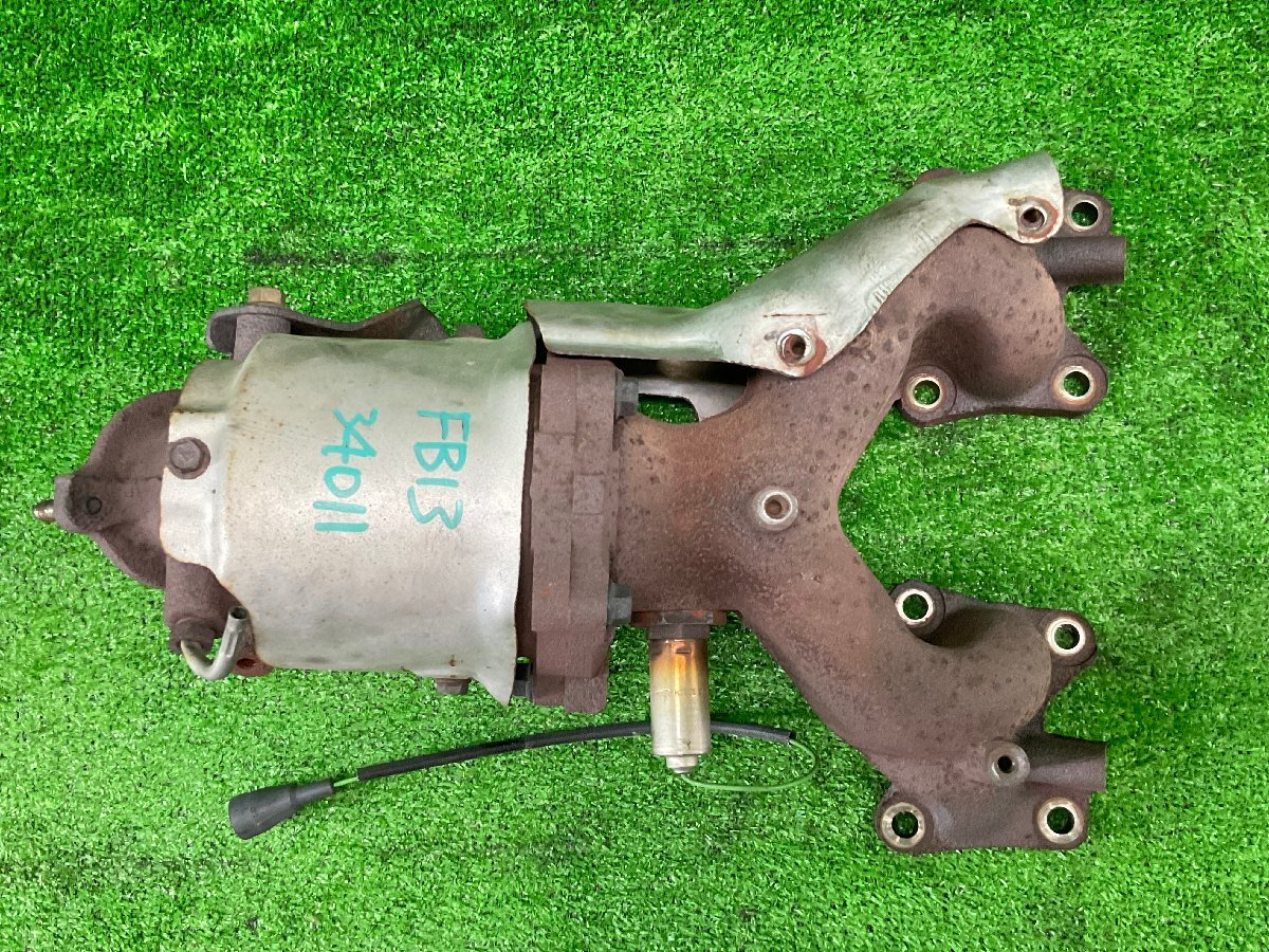 Yahoo!オークション - 七 エキマニ 日産 サニー FB13 純正 触媒 GA15DS...