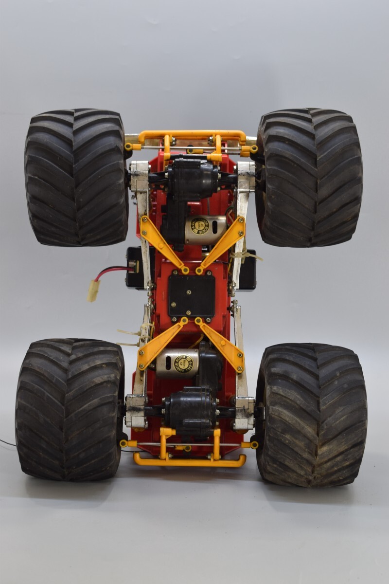 日本代購代標第一品牌【樂淘letao】－当時物 タミヤ 1/10 電動 ラジコン BULLHEAD ブルヘッド 4WD オフロード モンスタートラック RC SUV 田宮 模型 TAMIYA ...