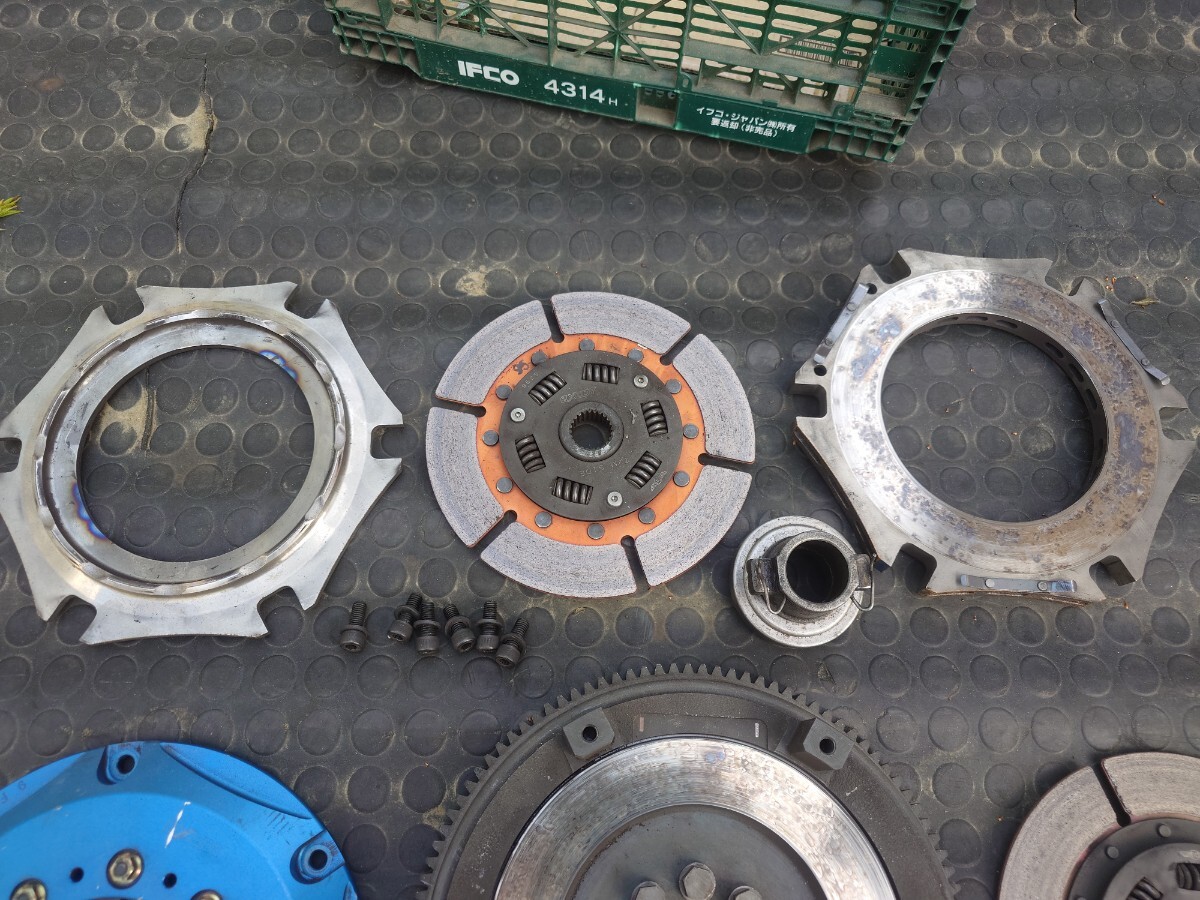 Yahoo!オークション - シルビア 180sx EXEDY メタル ツインプレート ク...