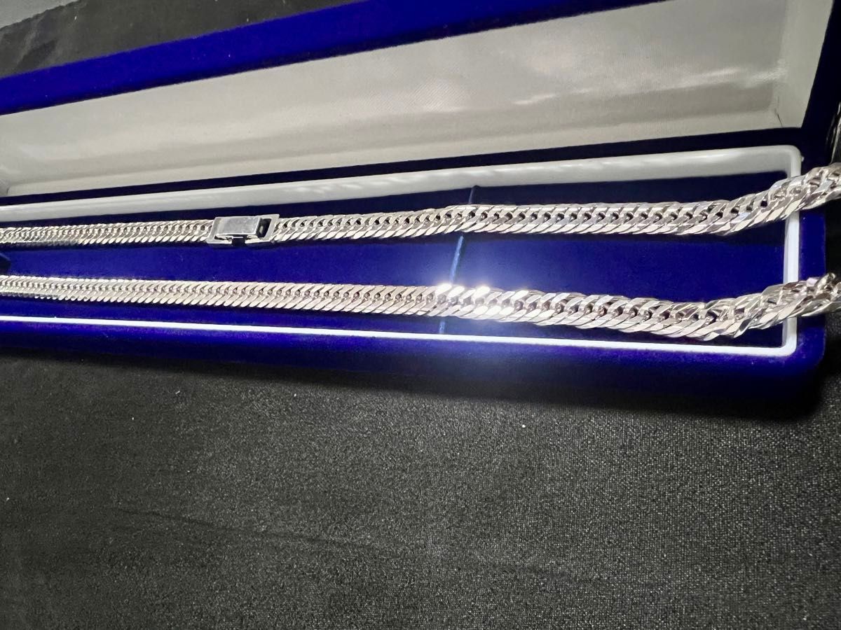 シルバー925 12面トリプルカット 喜平 ネックレス 60cm 輝き過ぎ シルバー925 12面トリプルカット 喜平 ネックレス 60cm 輝き過ぎ