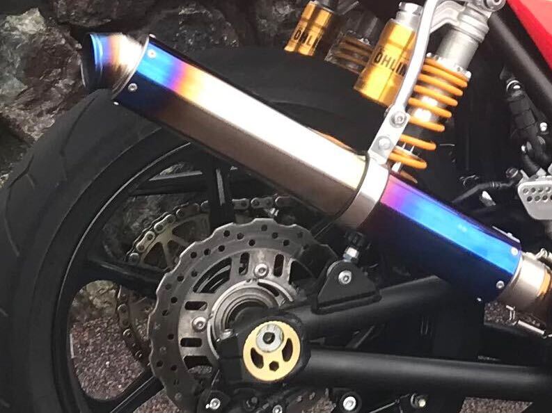 Yahoo!オークション - チタンサイレンサー スリム スーパーロング 汎用...