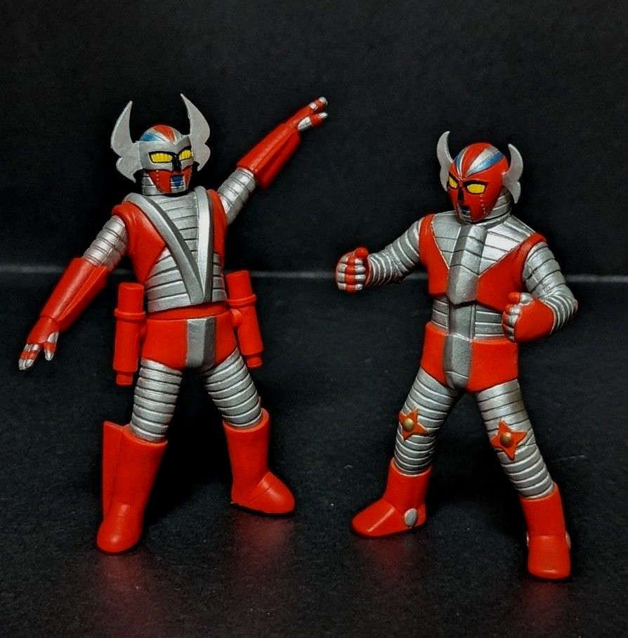 電人ザボーガーとストロングザボーガーフィギュアのセット 当時 電人ザボーガーとストロングザボーガーフィギュアのセット 当時