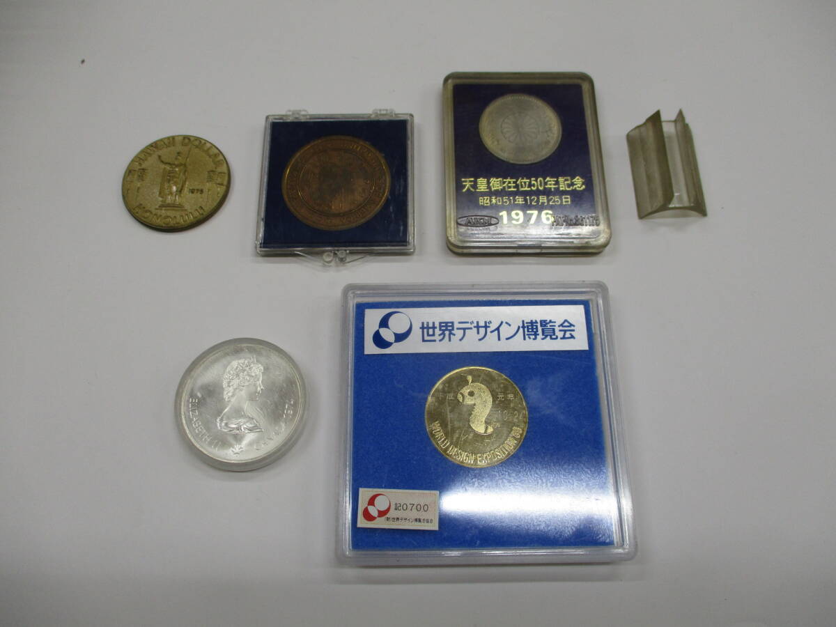 Yahoo!オークション - S34 棚11 現状品 記念コイン・記念硬貨 5枚セッ...