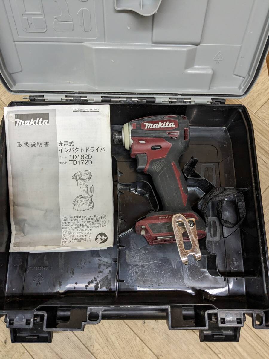 Yahoo!オークション - makita TD172D マキタ 18V 充電式 インパクトド...