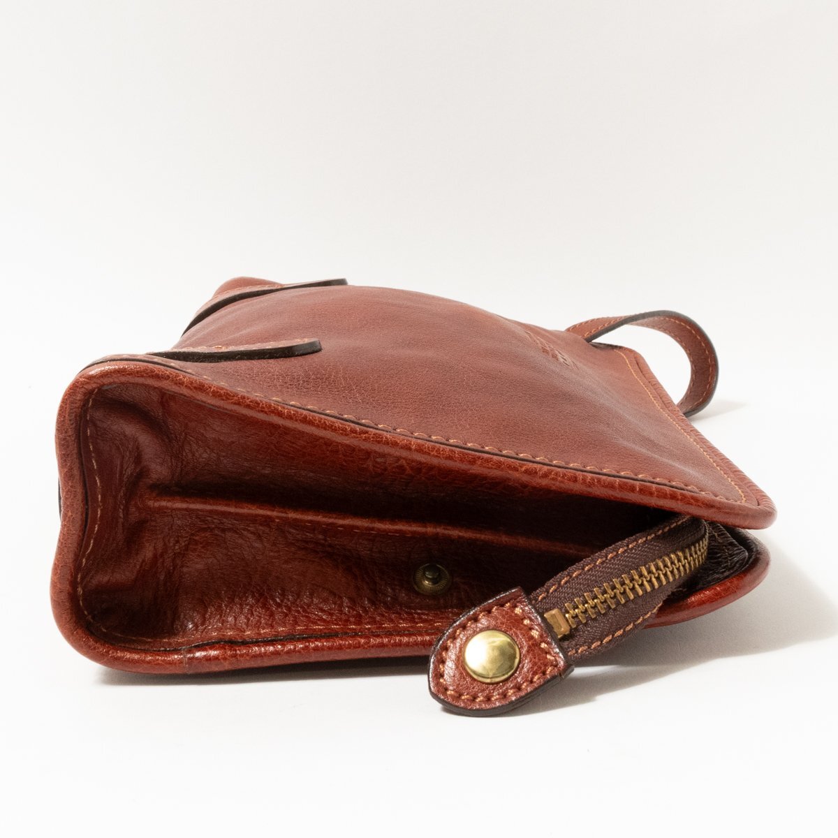 Yahoo!オークション - TANIZAWA 銀座タニザワ セカンドバッグ ダークブ...