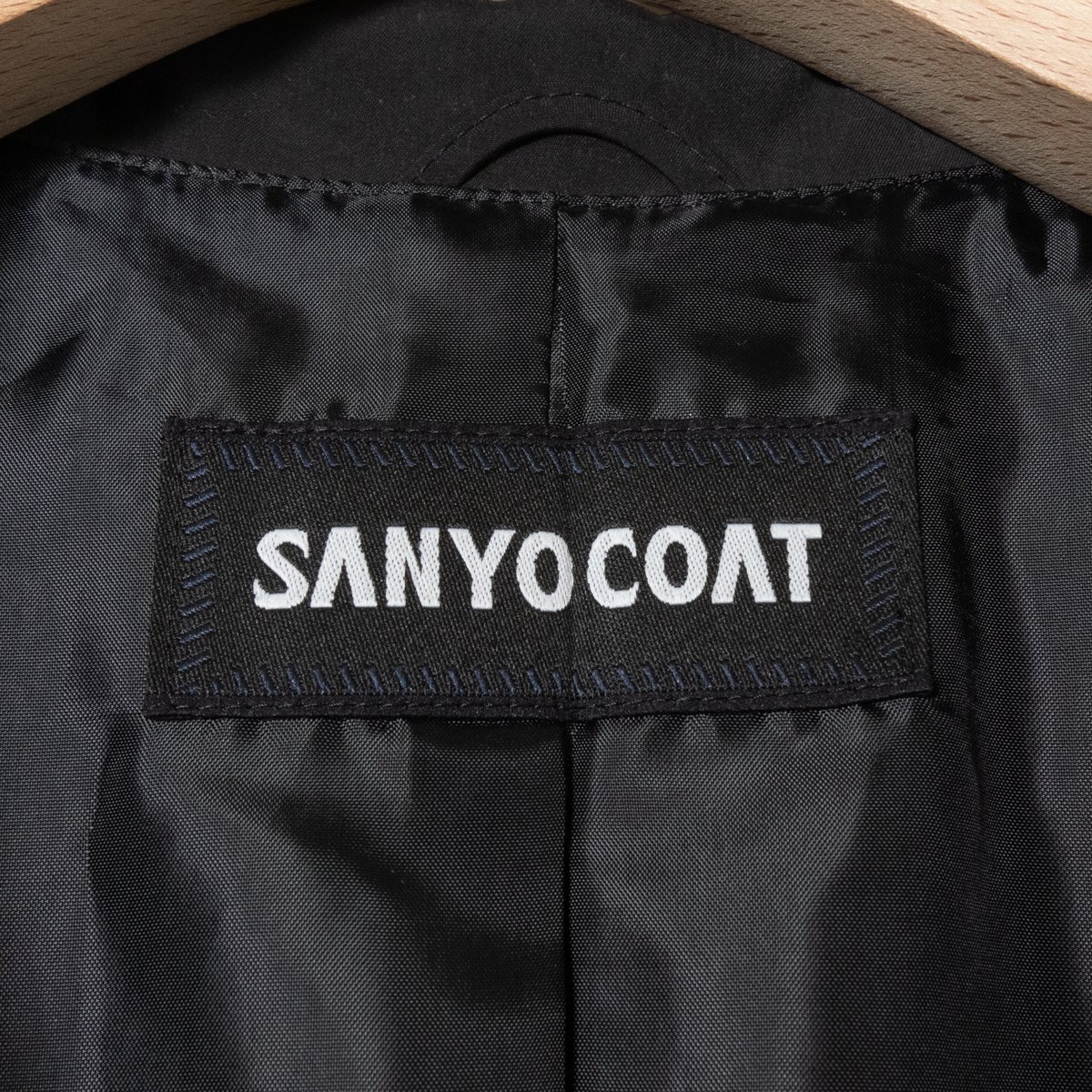 Yahoo!オークション - SANYO COAT サンヨーコート ロングコート 無地 ...