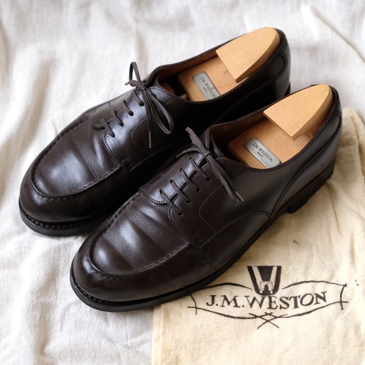 J M WESTONジェイエムウエストン GOLFゴルフ ダークブラウン85E J M WESTONジェイエムウエストン GOLFゴルフ ダークブラウン85E