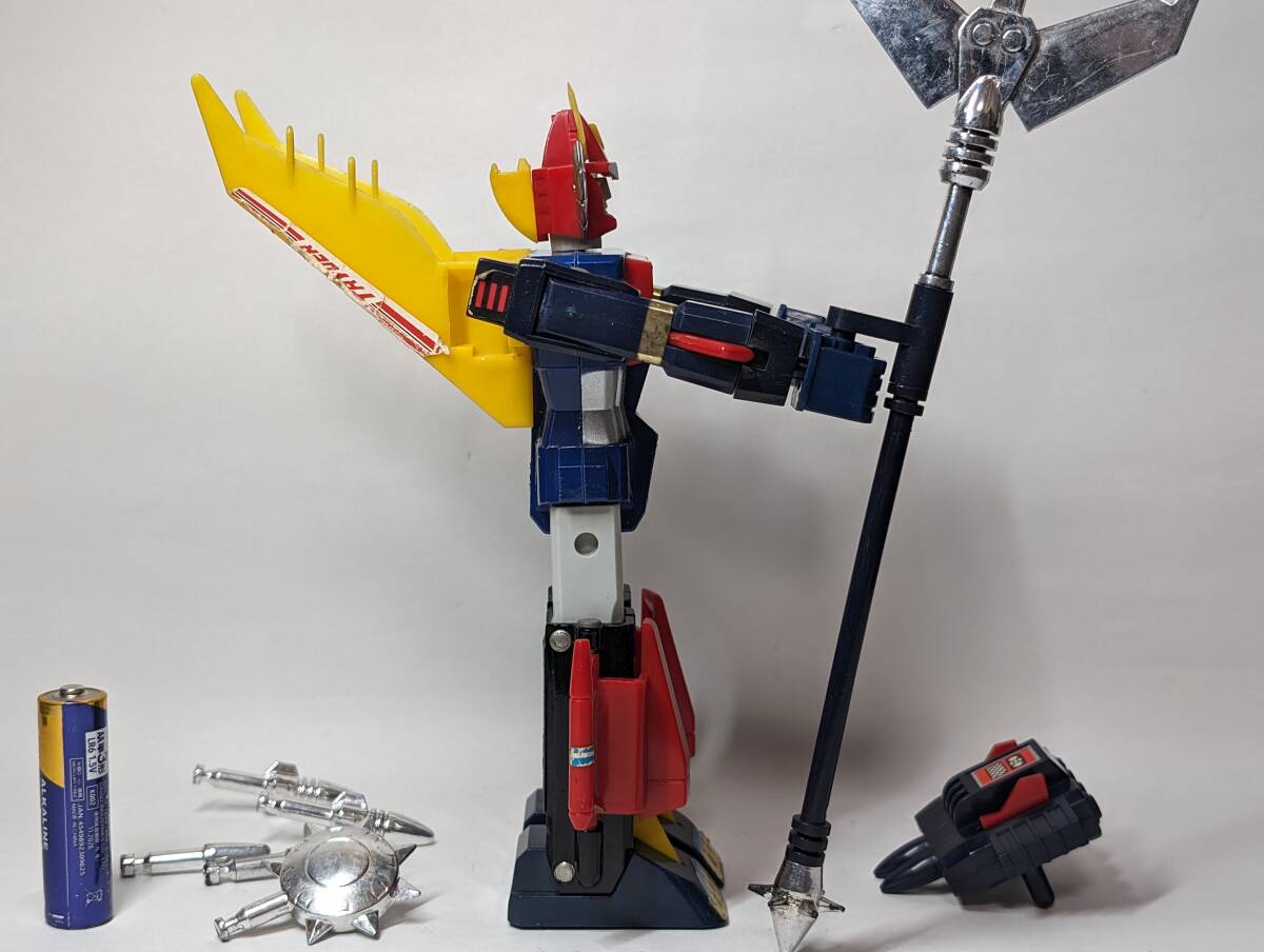 クローバー 無敵ロボ トライダーG7 DX ダイカスト 超合金 当時物 パンチ ジャベリン ミサイル レガーズランチャー カッター付属 3662(超合金)｜売買されたオークション情報 ...