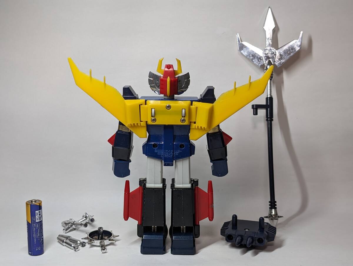 クローバー 無敵ロボ トライダーG7 DX ダイカスト 超合金 当時物 パンチ ジャベリン ミサイル レガーズランチャー カッター付属 3662(超合金)｜売買されたオークション情報 ...