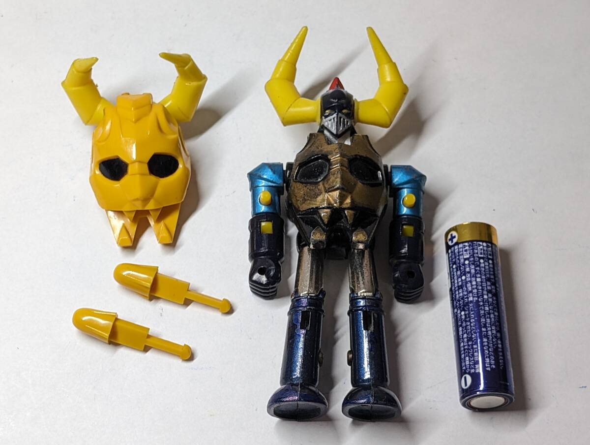 日本代購代標第一品牌【樂淘letao】－ポピー DX超合金 デラックス 大空魔竜 ガイキング GA-50 当時物 2点セット パンチ・ヘッドパーツ・ミサイル付属 3673