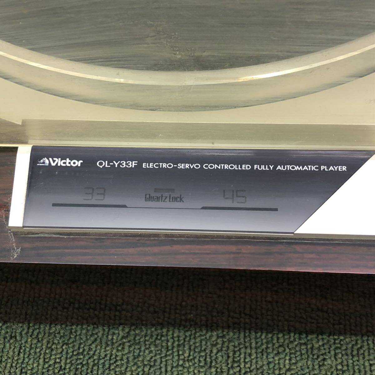 Yahoo!オークション - Victor ビクター QL-Y33F ターンテーブル 通電ok...