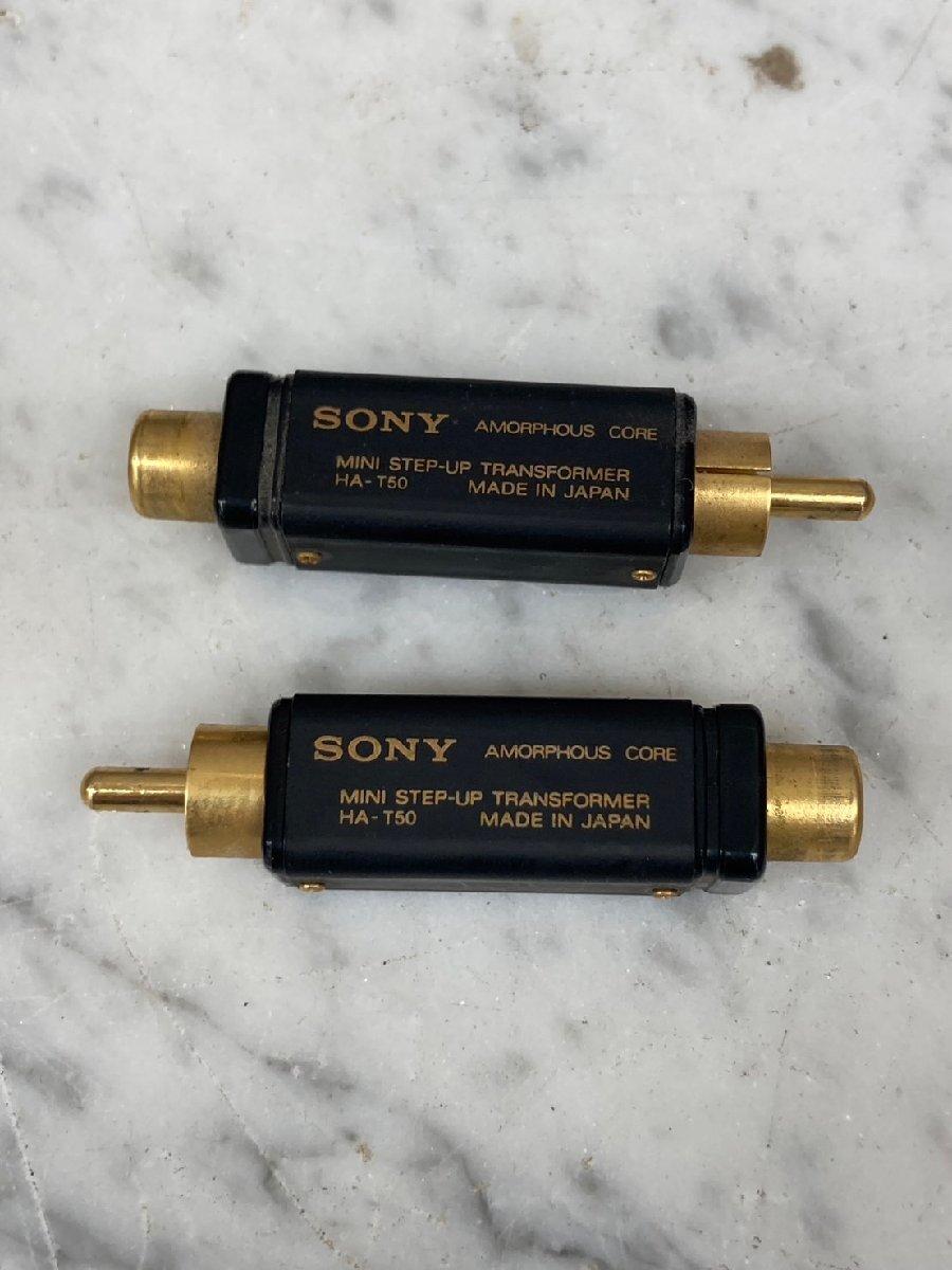 Yahoo!オークション - P1769 【現状品】SONY ソニー HA-T50 小型昇圧ト...